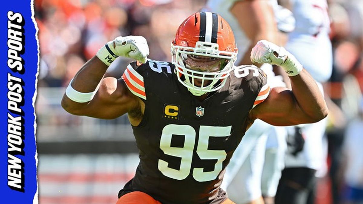 Rams finalizing trade for Browns’ Myles Garrett in stunning NFL ...