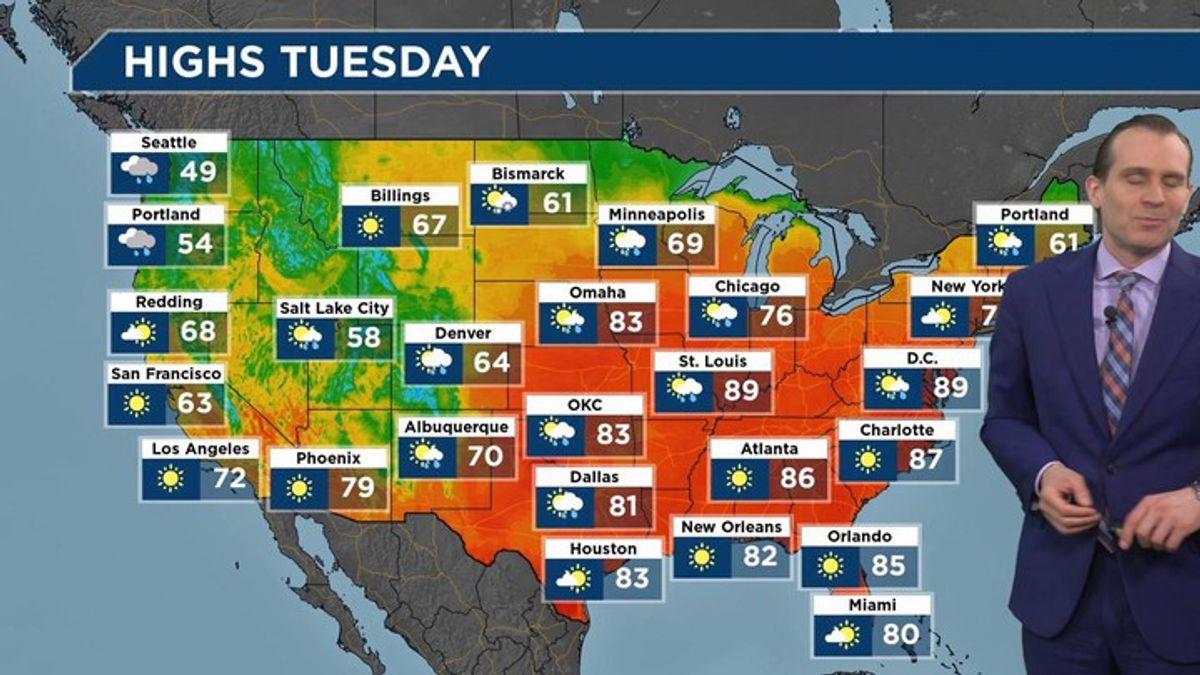 Your weather forecast: National | Haystack News