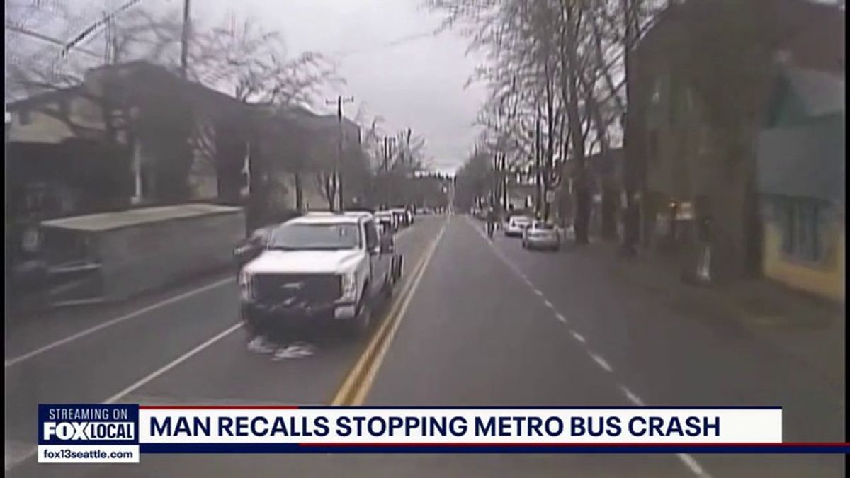 Good Samaritan stops runaway King County bus after driver emergency ...