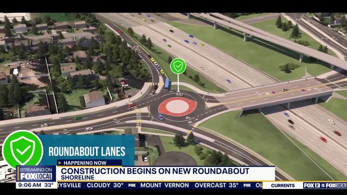 Construction begins on new Shoreline roundabout | Haystack News