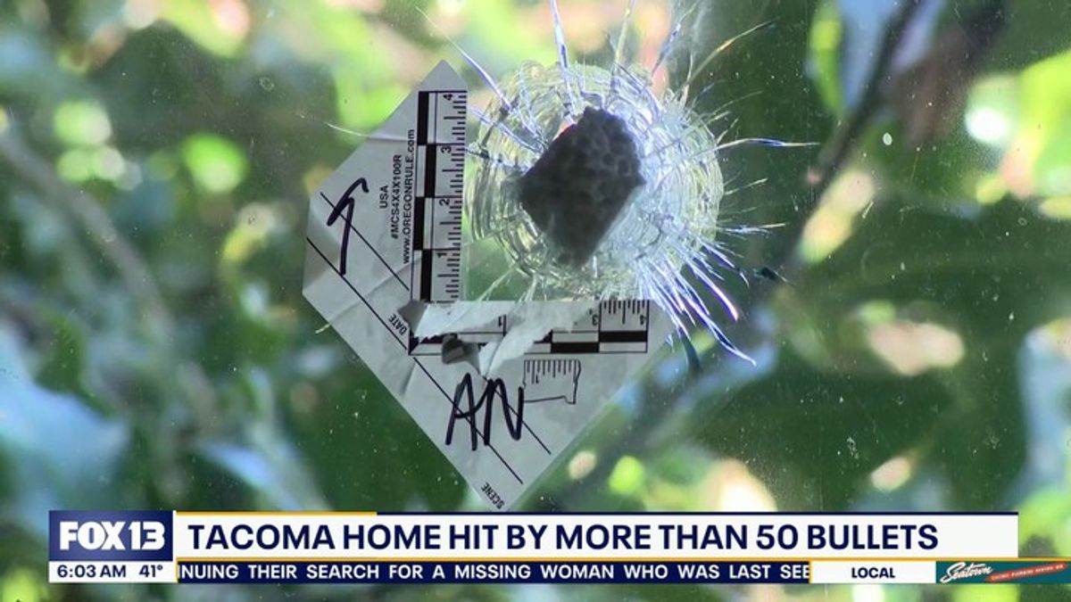Tacoma, WA home hit by more than 50 bullets | Haystack News