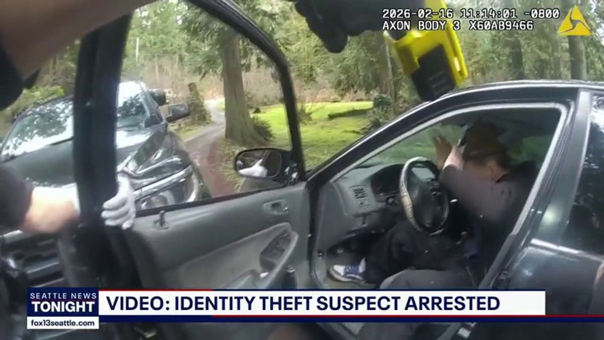 Video shows arrest of Eastside identity theft suspect | Haystack News