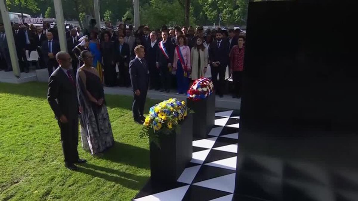 Macron and Rwanda's Kagame unveil Paris memorial to 1994 genocide ...