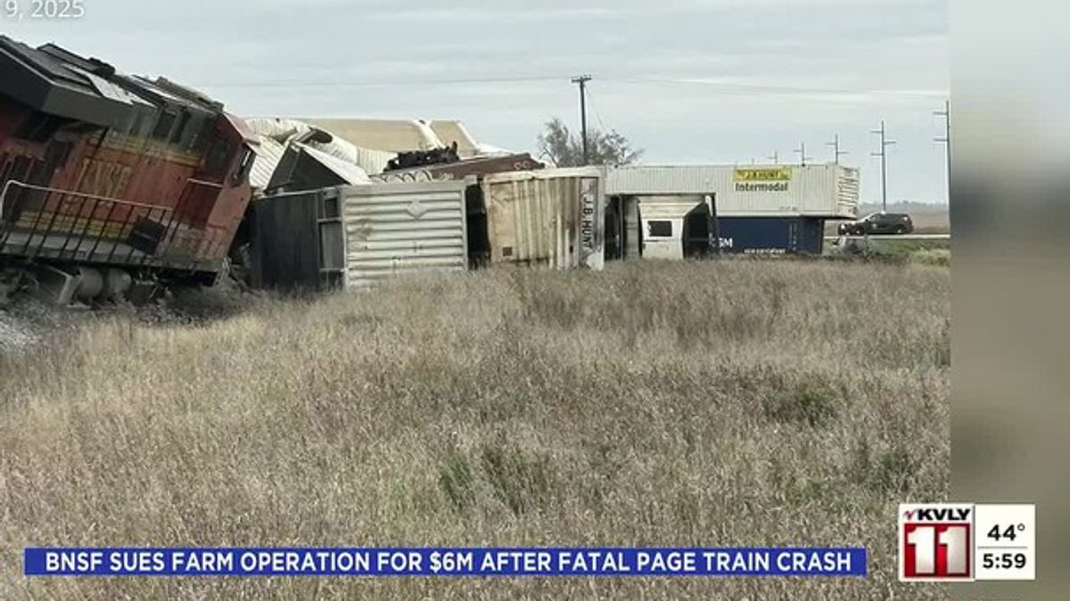 BNSF sues farm operation for $6M after fatal Page train crash ...