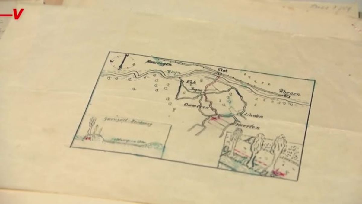 Inside the Dutch Archives: Nazi Map Reveals Buried Treasure Location ...