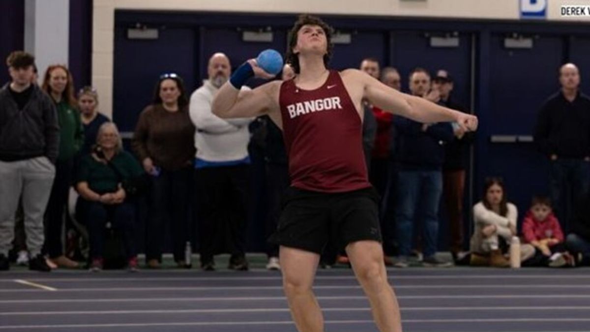 Bangor’s Jake Bassi earns New England shot put podium finish | Haystack ...
