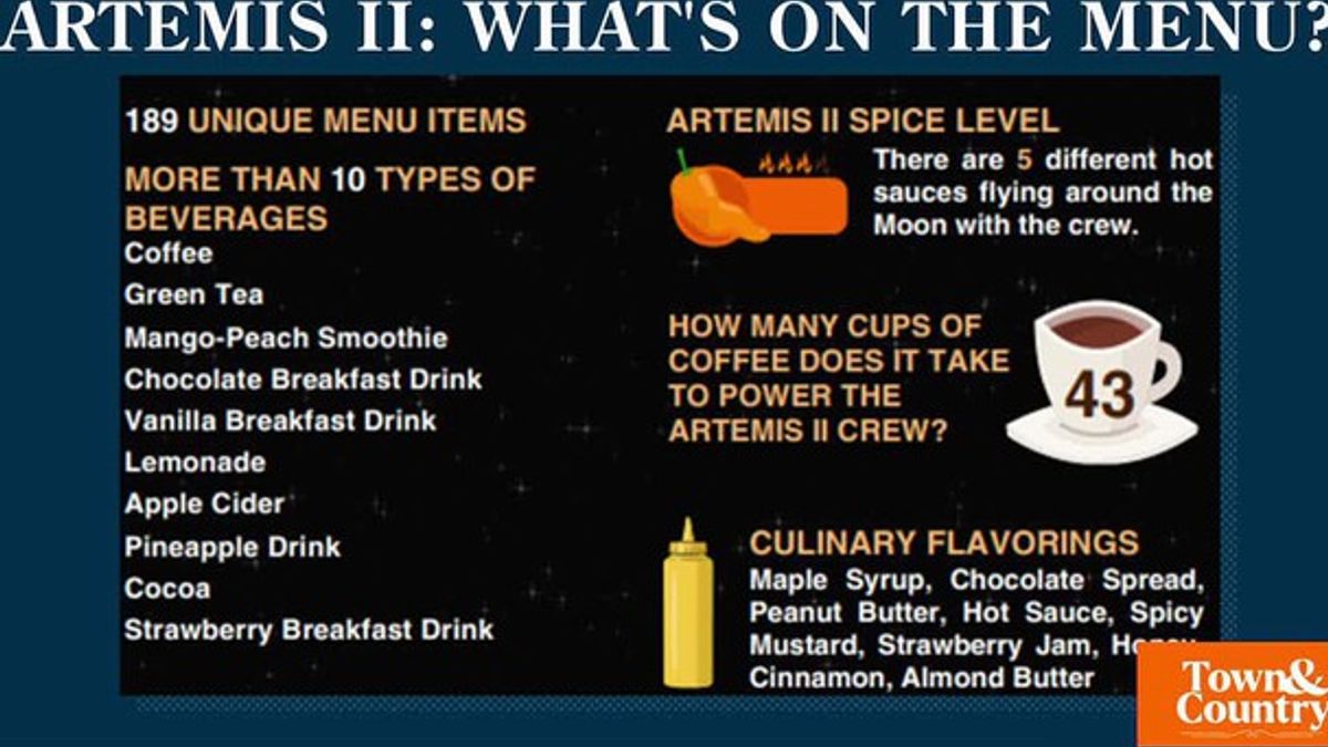 Artemis II: What's On The Menu | Haystack News