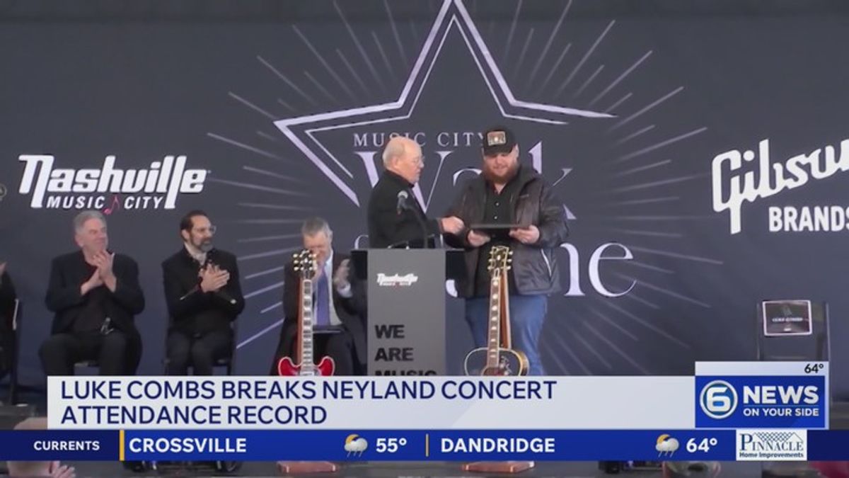 Luke Combs breaks Neyland Stadium concert attendance record | Haystack News