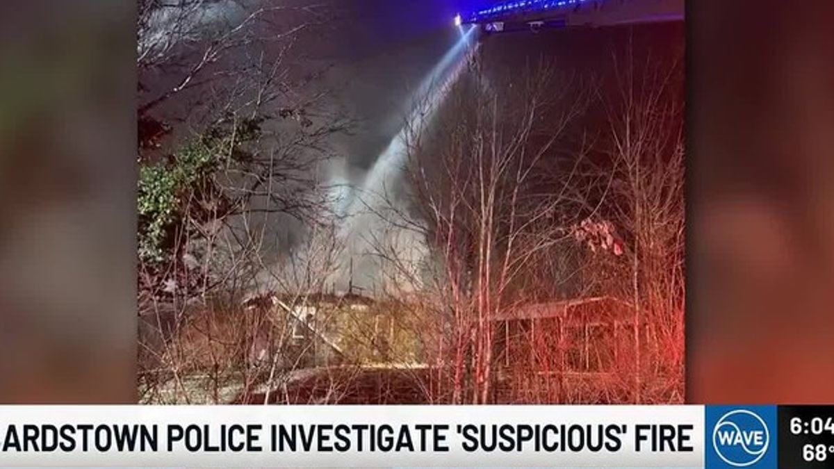 Bardstown police investigating ‘suspicious’ fire at vacant house ...