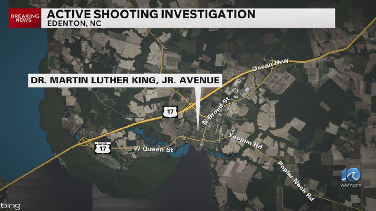 Edenton police respond to shooting near Dr. Martin Luther King Jr ...