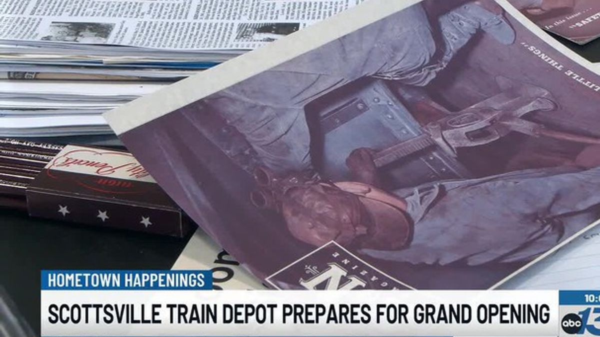 Scottsville Train Depot prepares for official grand opening | Haystack News