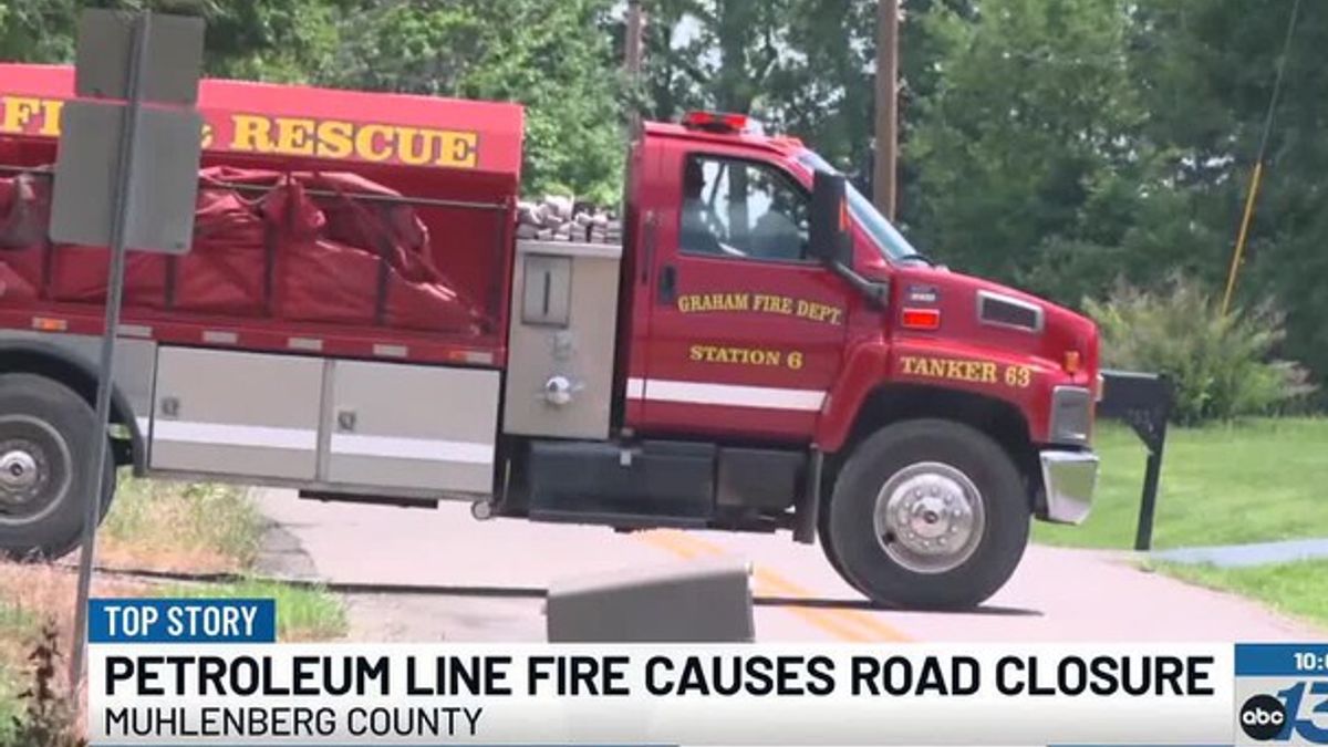 Petroleum line fire sparks evacuation in Muhlenberg County | Haystack News