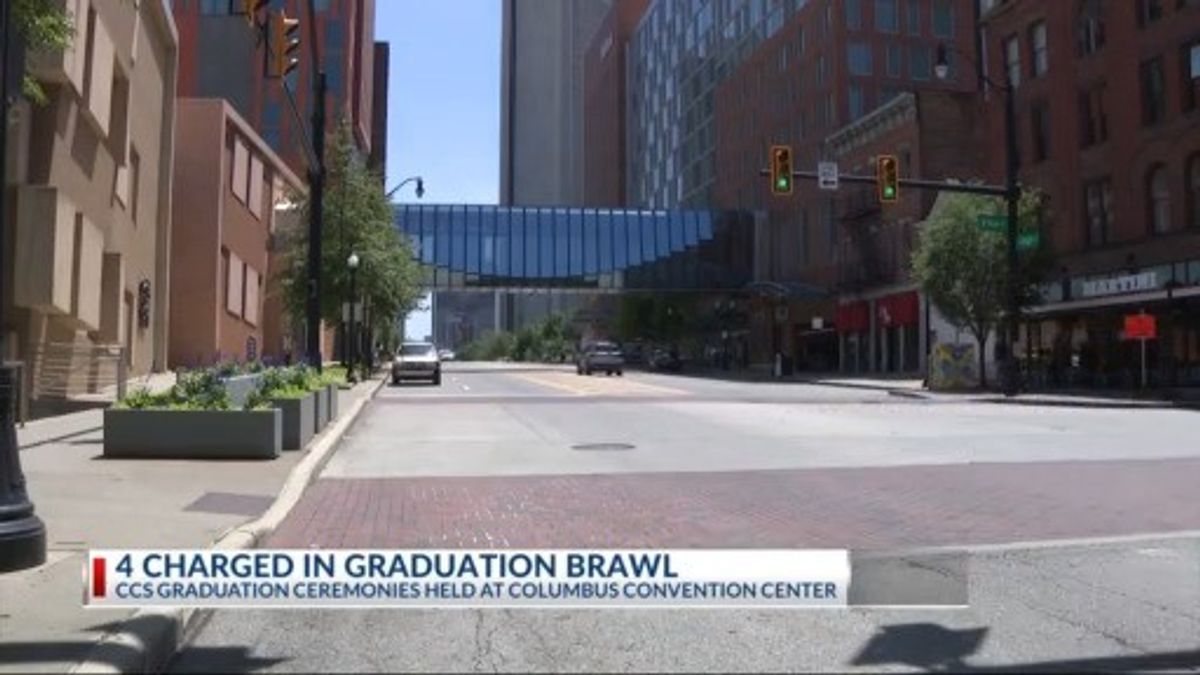 4 charged after brawl following Columbus City Schools graduation ...
