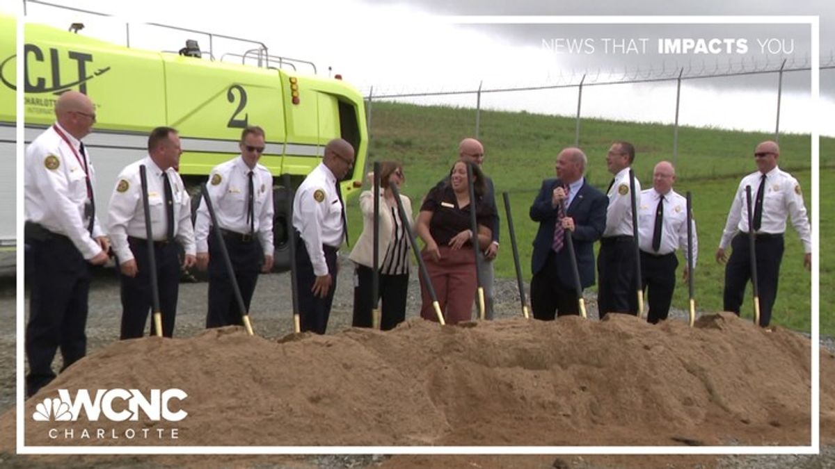 Charlotte breaks ground on new airport firehouse | Haystack News