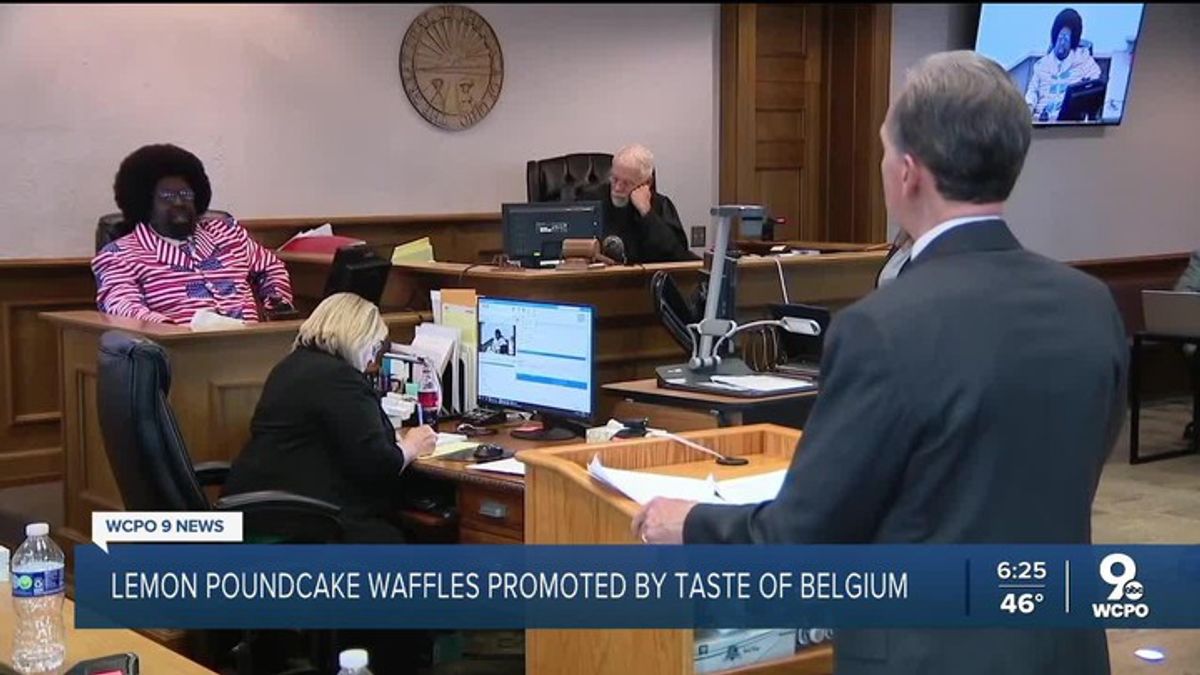 Restaurant celebrates Afroman trial win with lemon pound cake waffles ...