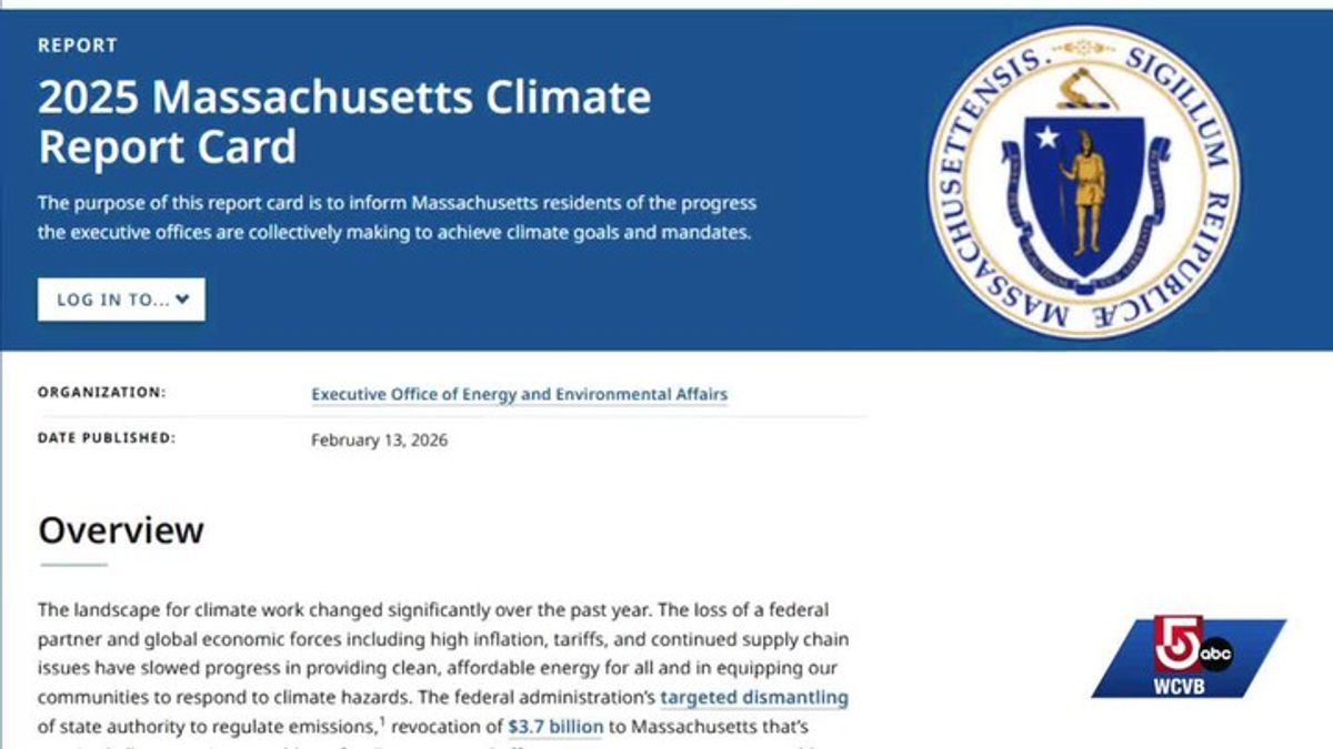 Discussing Massachusetts' 2025 climate report card | Haystack News