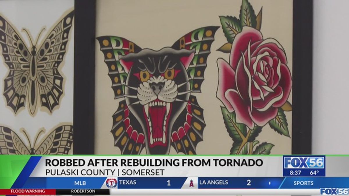 Somerset tattoo shop recovering from 2025 tornado sees over $100K in ...