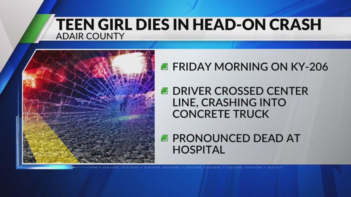 17-year-old killed in crash in Adair County, KSP says | Haystack News