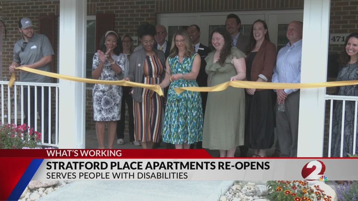 Ribbon-cutting marks re-opening of Stratford Place Apartments ...