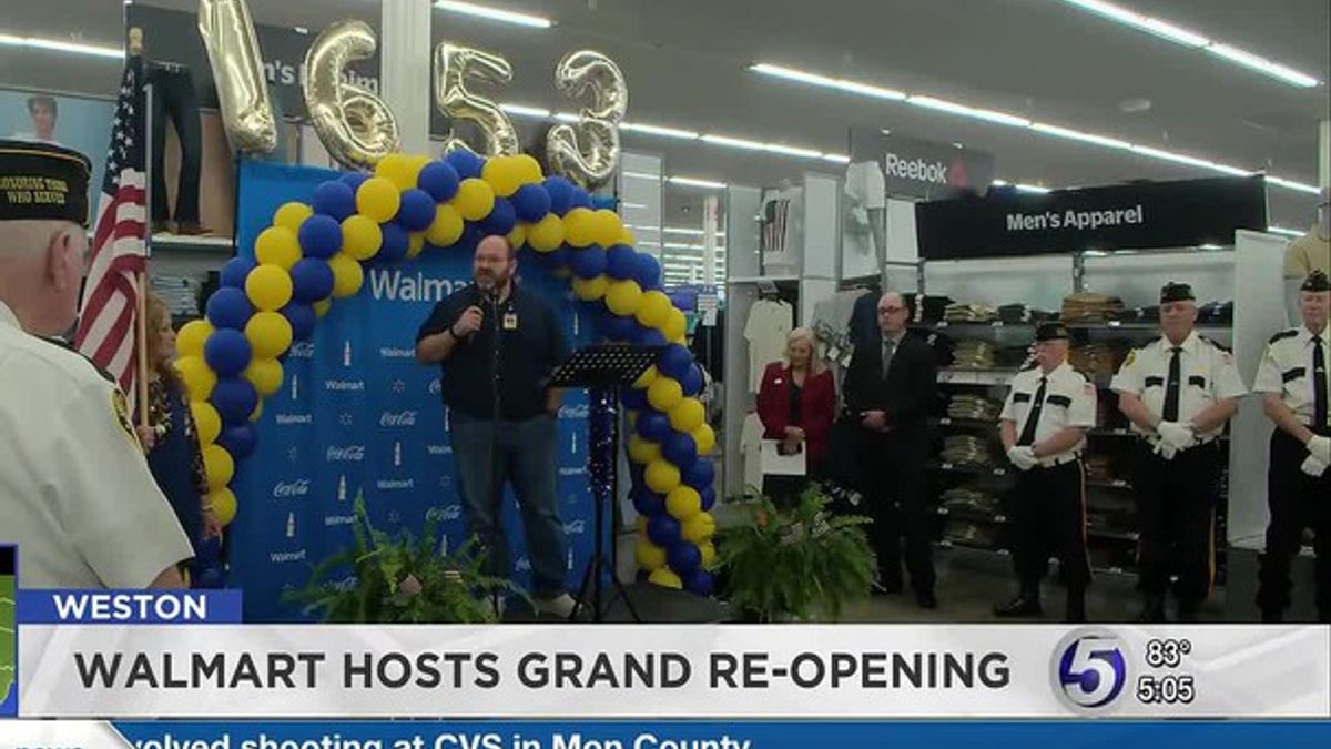 Weston Walmart unveils remodeled store at grand re-opening | Haystack News