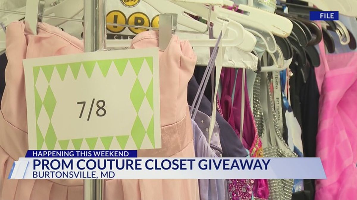 Free Prom Couture Closet opens to Montgomery County students this ...