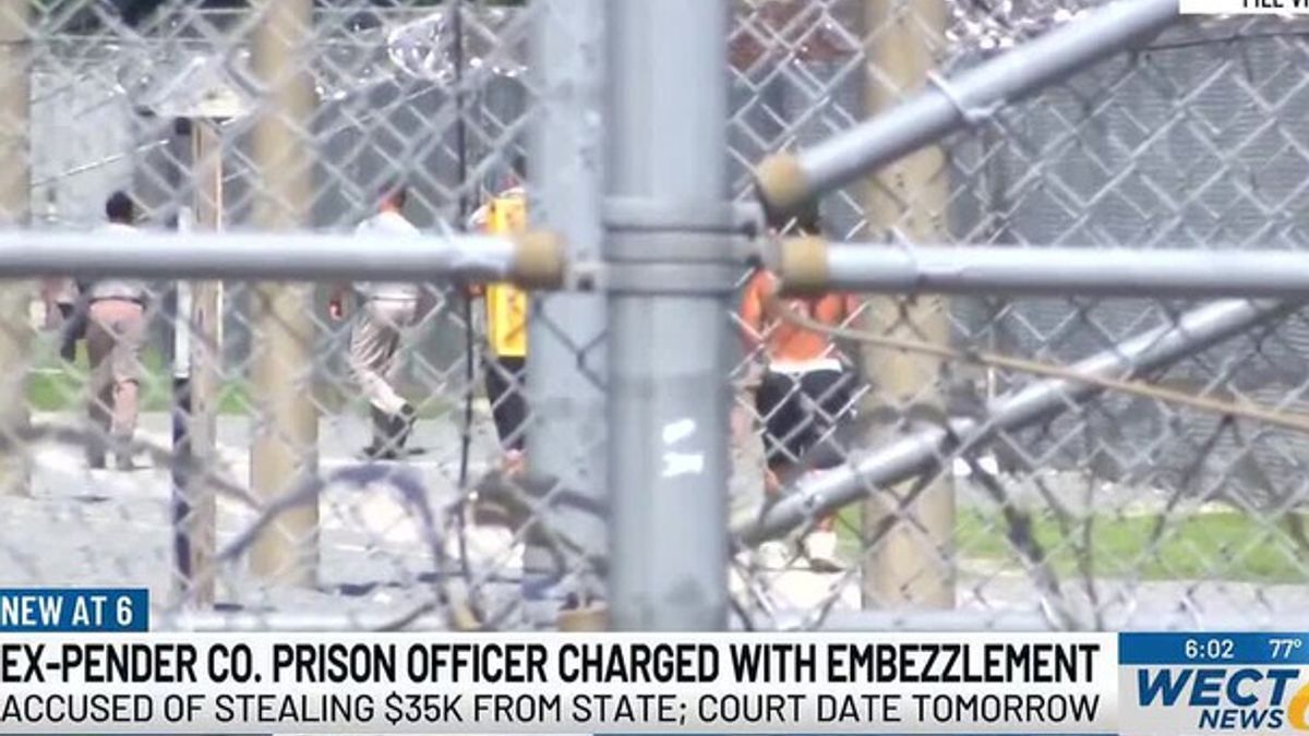 Former Pender Co. prison officer charged with embezzlement following ...