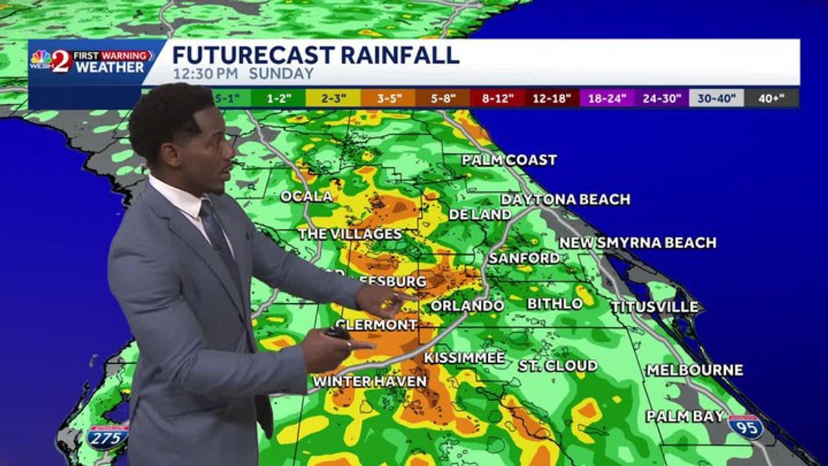 Heavy Late Afternoon Showers and Storms May Pose Flood Concerns for ...