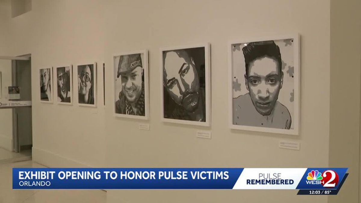 Portraits of Pulse exhibit opens in Orlando to honor nightclub victims ...