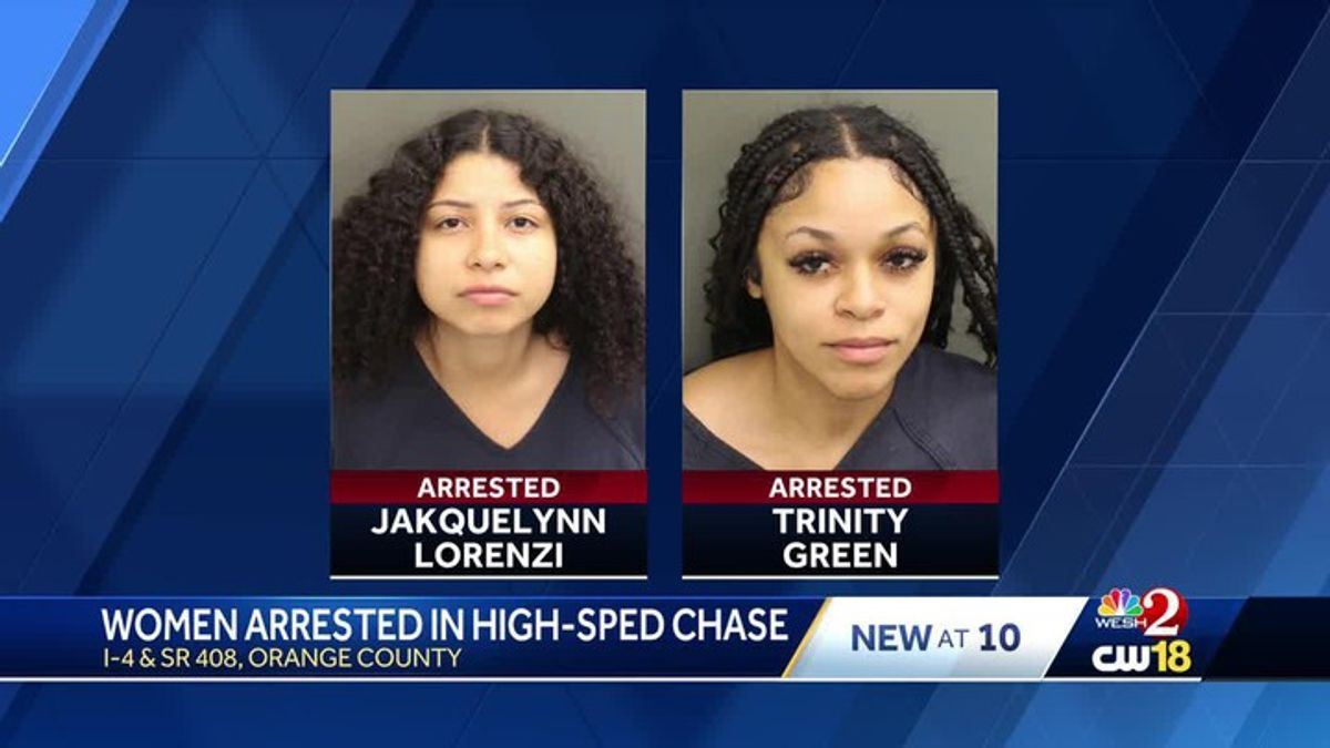 2 women arrested in Orange County wrong way high speed chase | Haystack ...