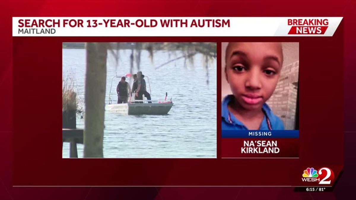 Search underway for missing 13-year-old boy with autism at Lake Sybelia ...