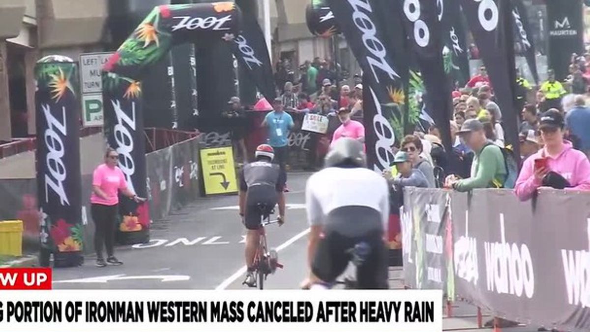 Swimming portion of Ironman 70.3 canceled after heavy rain | Haystack News