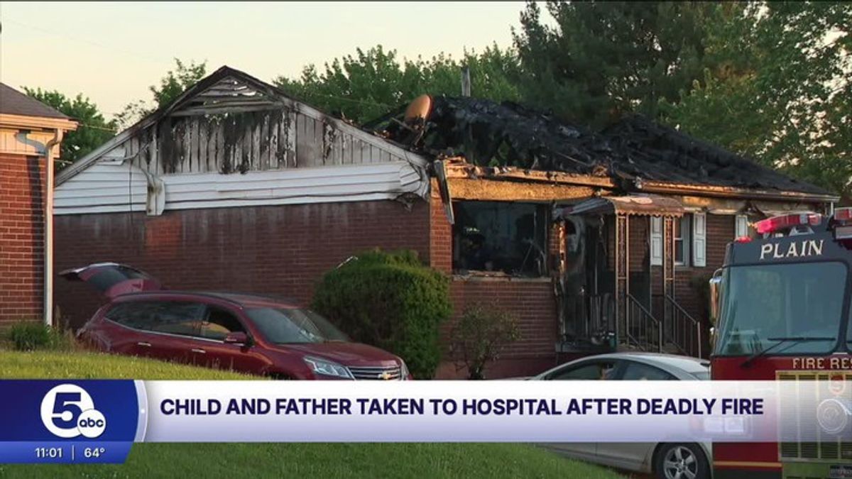 6-year-old dies in Plain Township house fire; man, 4-year-old child ...