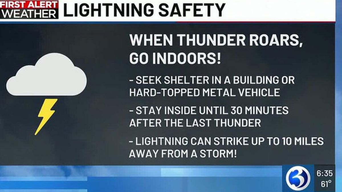 First Alert Weather Extra: severe storm safety | Haystack News