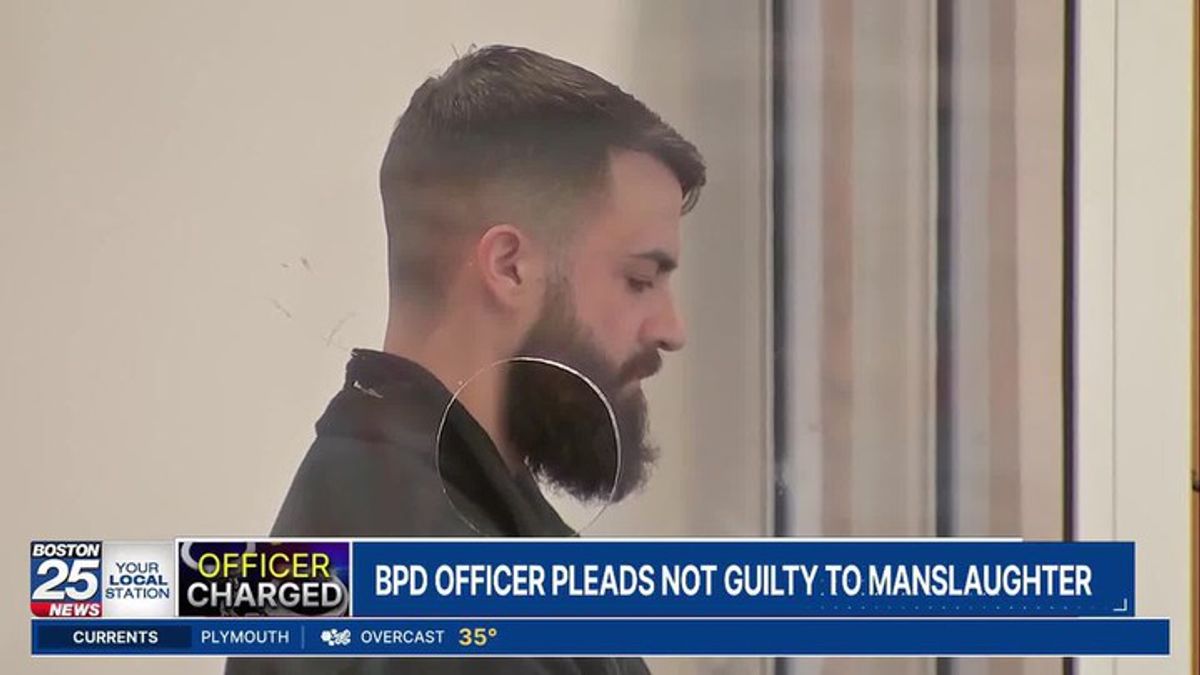 Boston police officer Nicholas O'Malley pleads not guilty to ...