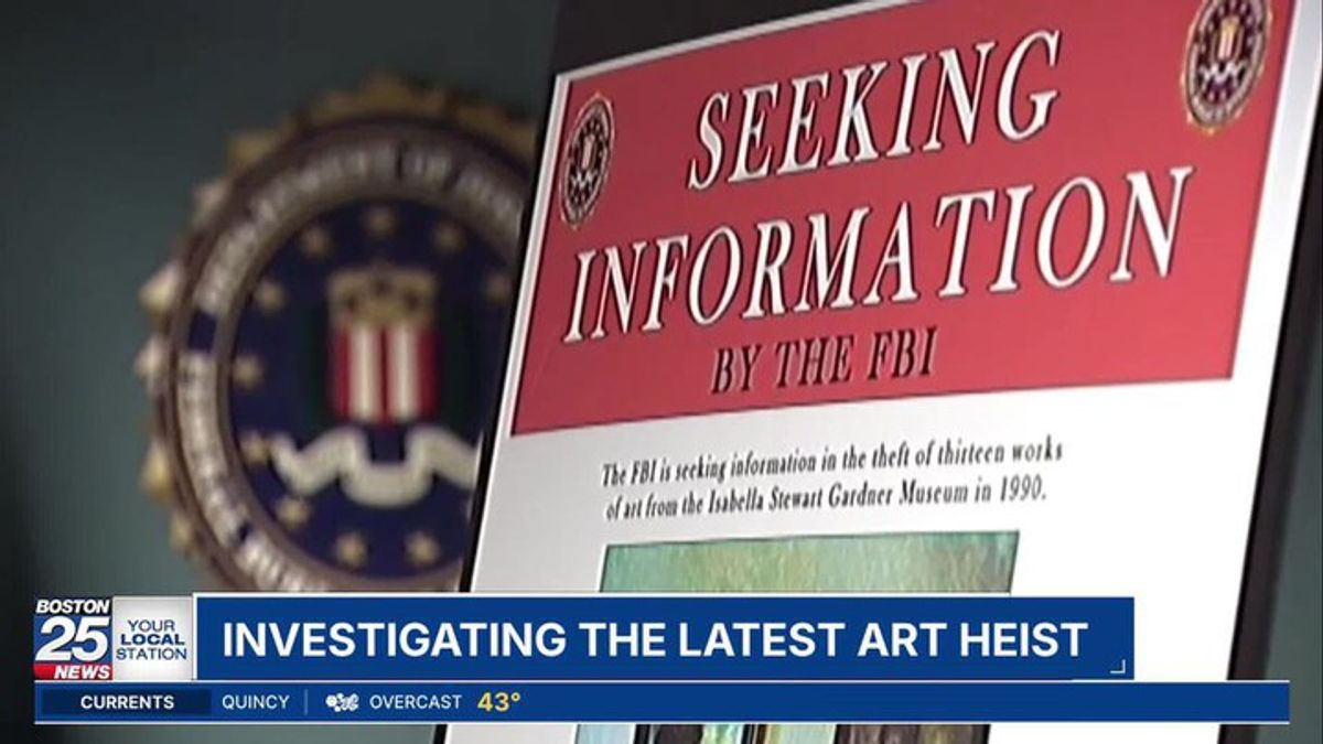 Boston FBI agent: Recent Italian art heist part of a growing problem ...