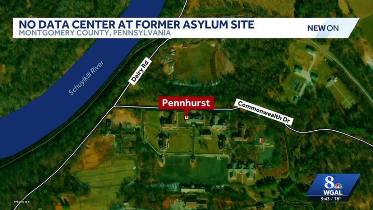 Plans for AI data center at former Pennhurst State Hospital rejected ...