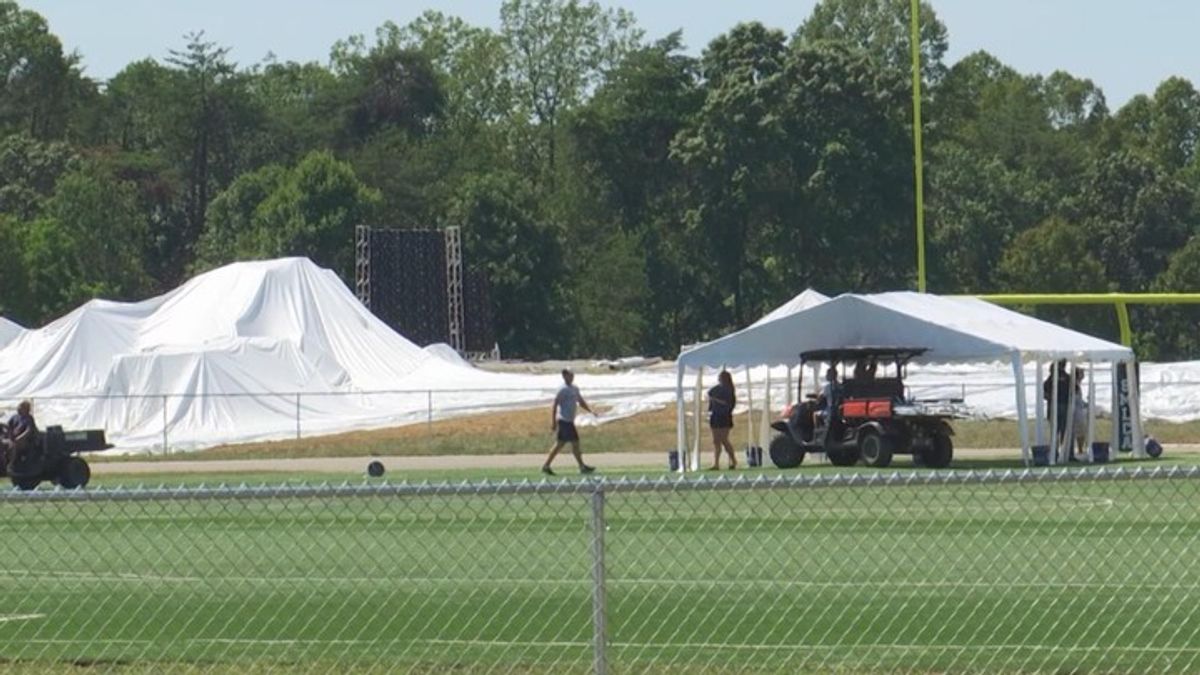 Tent collapse in Virginia kills church member, injures 22 others ...