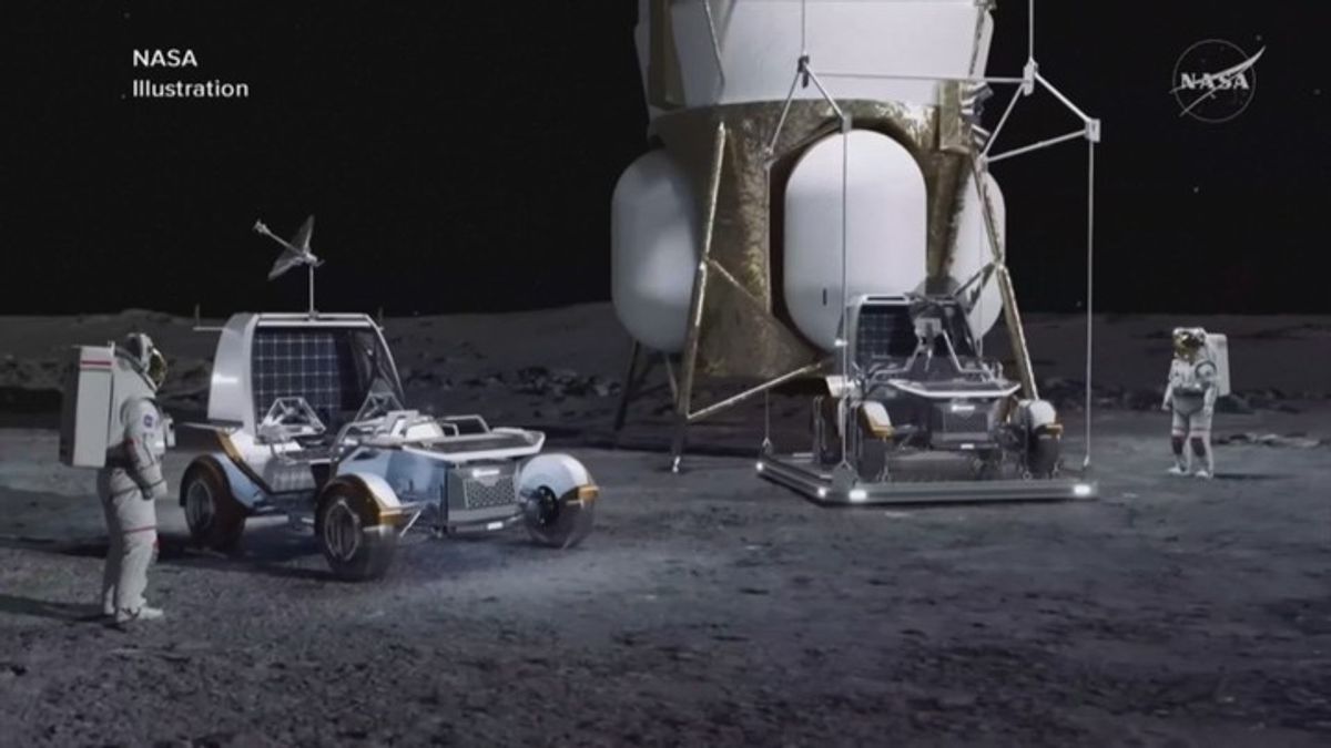 NASA reveals vision for moon base | Haystack News
