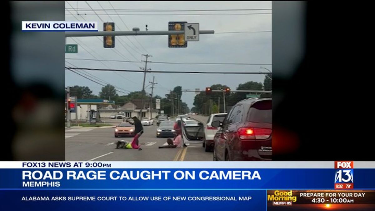 Road rage leads to fight in the middle of Memphis intersection ...