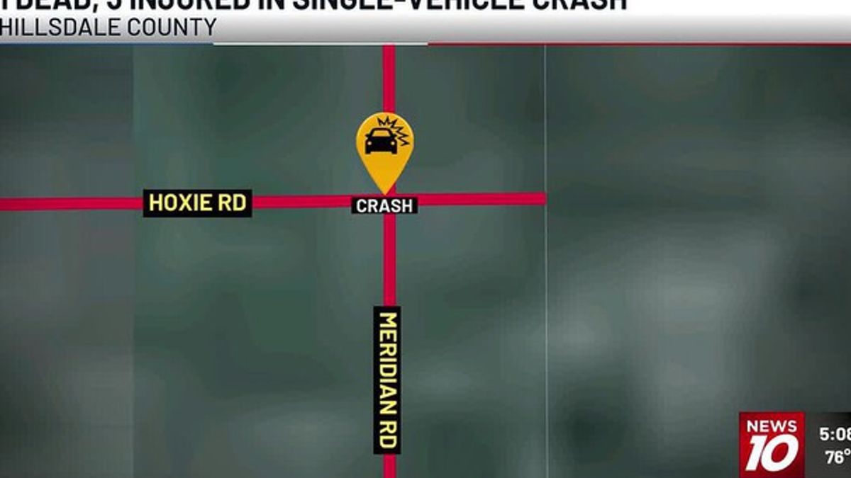 21-year-old killed after hitting downed tree in Hillsdale County crash ...