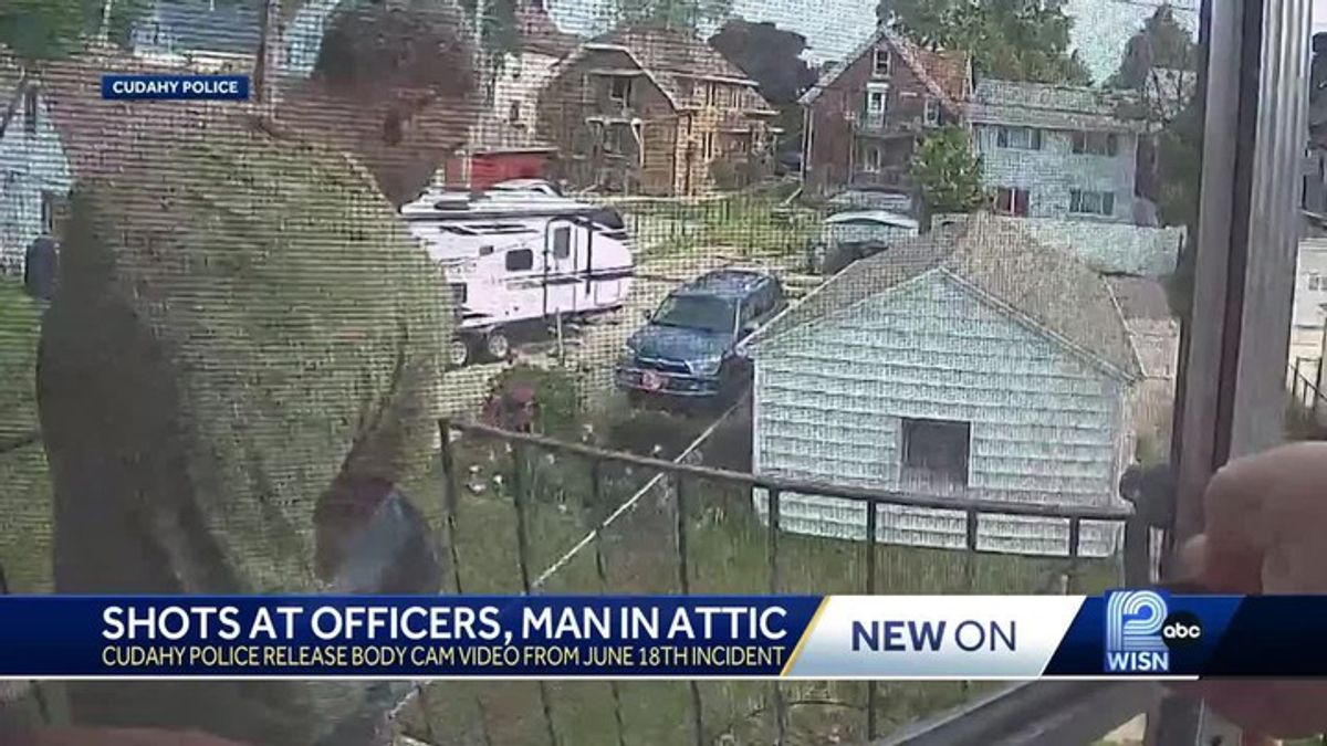 Cudahy resident discovers man hiding in attic | Haystack News