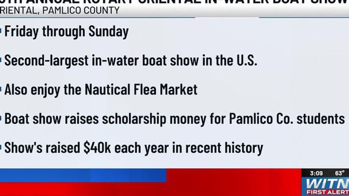 Rotary Oriental hosts in-water boat show all weekend | Haystack News