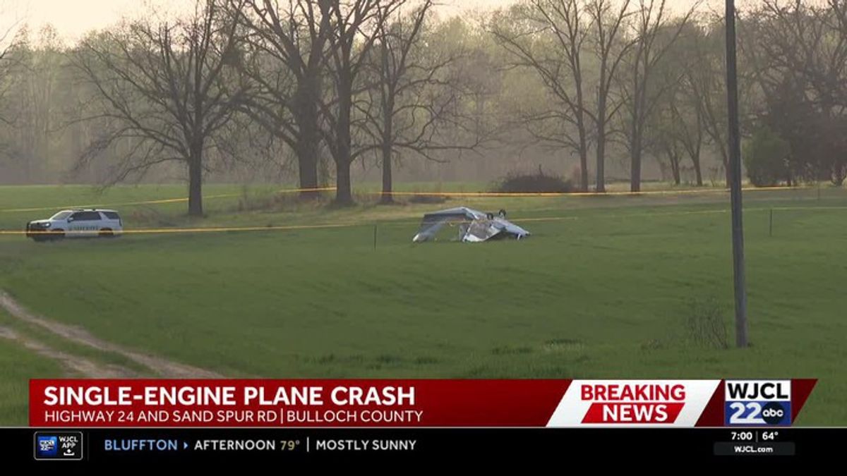 NTSB investigates deadly plane crash in Bulloch County | Haystack News