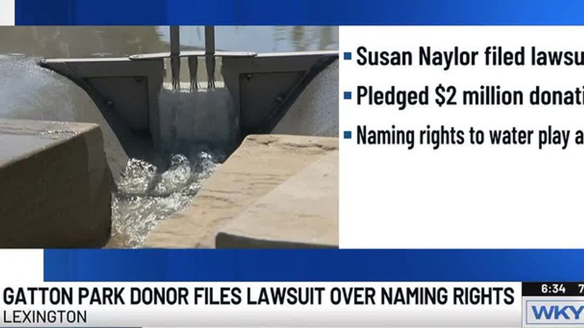 Donor sues Gatton Park, alleges water play area not named after late ...
