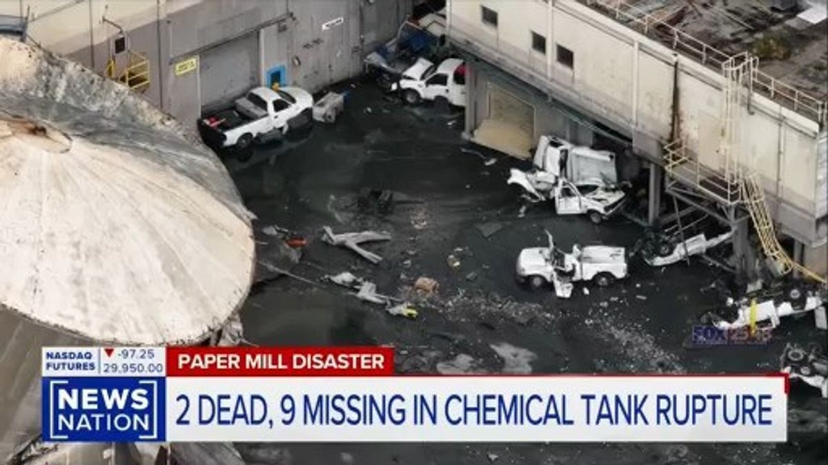 2 dead, 9 missing in chemical tank rupture | Haystack News