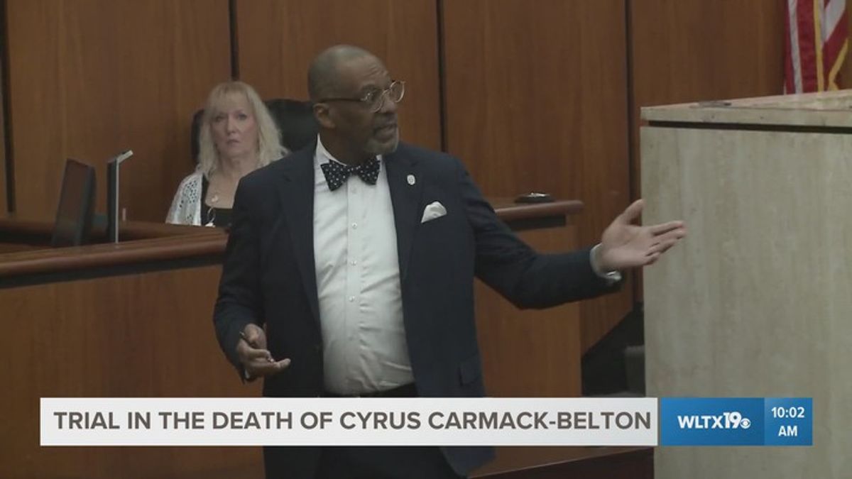 Prosecution's opening statements | Trial in the death of Cyrus Carmack ...