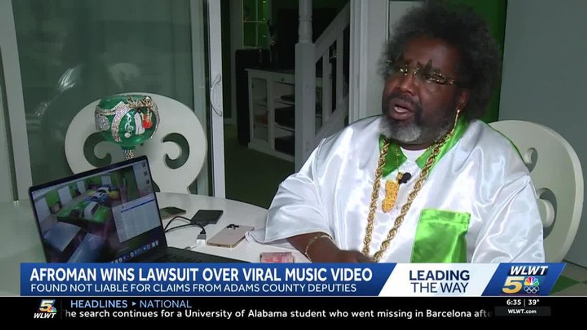 Afroman wins lawsuit against police over mocking their 2022 raid in ...