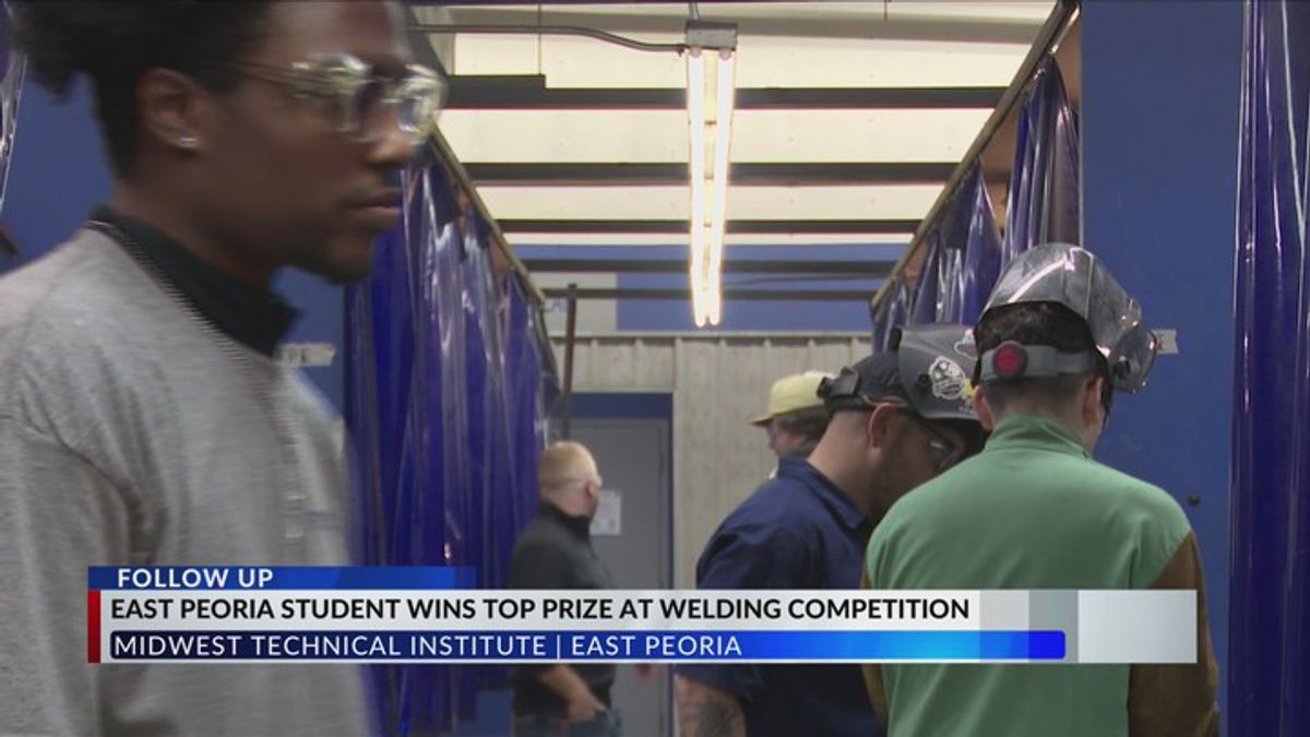 Local high school student wins top prize in welding competition ...