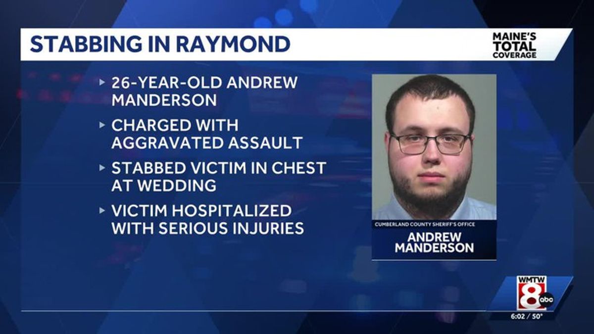 Man charged after stabbing at wedding reception in Raymond | Haystack News