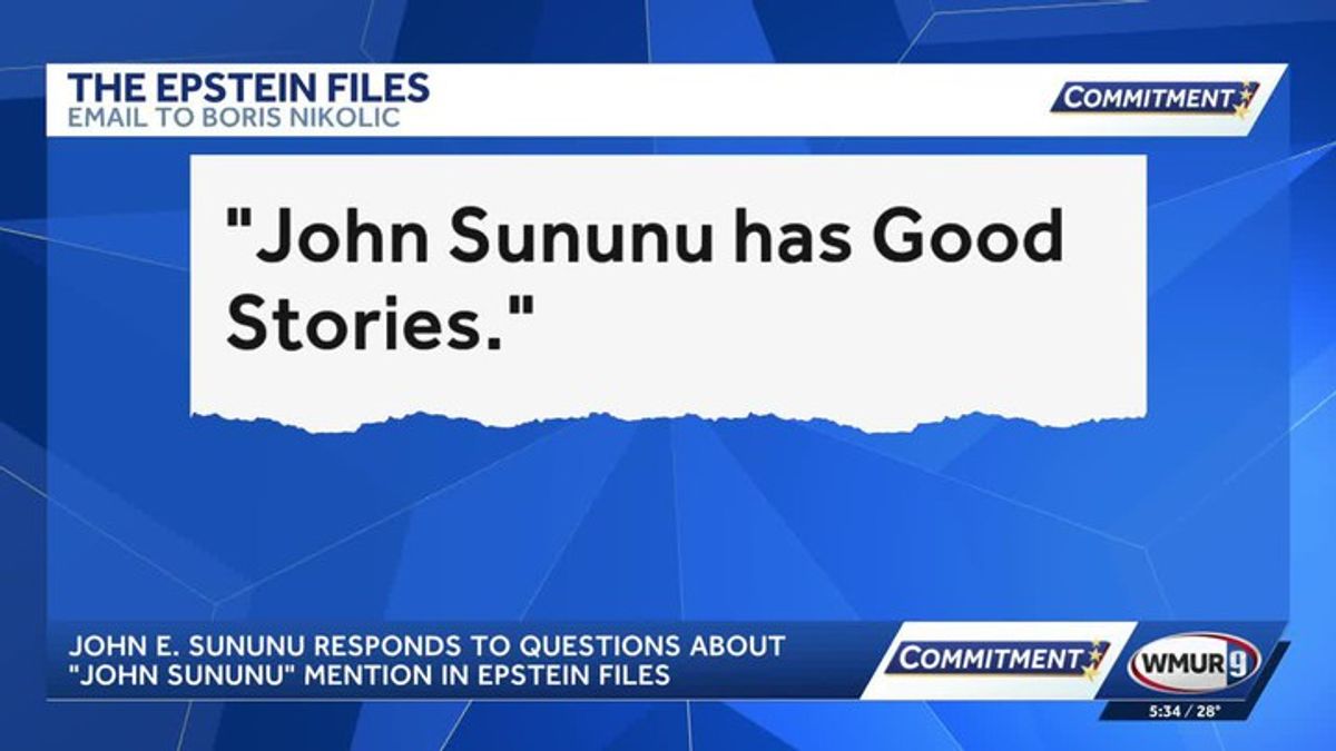 John E. Sununu campaign responds to questions about John Sununu mention ...